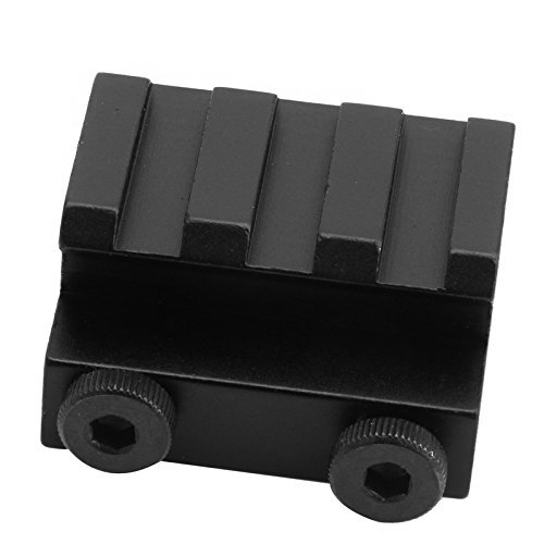 Short Riser Rail Mount, 3 Slots Low Profile Picatinny Weaver Sight ...