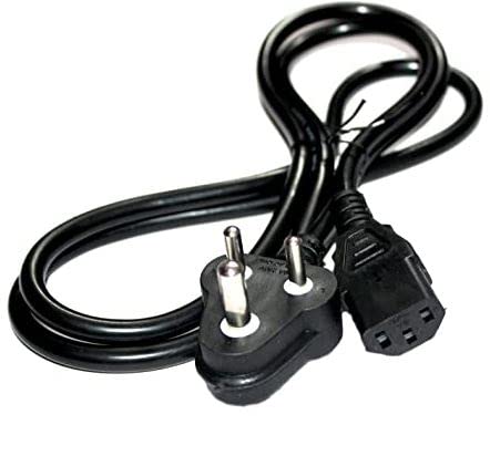 Computer Power Cable Cord for Desktops PC and Printers/Monitor SMPS ...