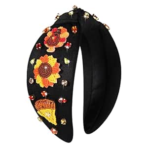 Amazon.com : Thanksgiving Headband Fall Headband Accessories Rhinestone ...