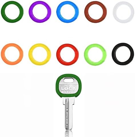Key Covers Key Caps Covers Caps, 10 Assorted Colors Key Toppers Tags ...