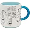 Amazon.com | Hallmark Peanuts Mug (75th Anniversary Linus Through The ...