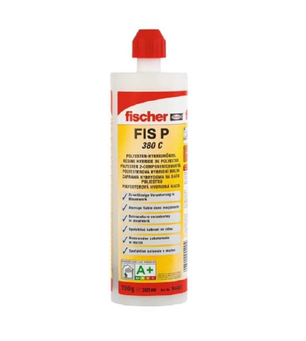 Buy Fischer FIS P 380 C Injection Mortar for Anchorings in Concrete and ...