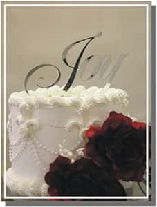 Amazon.com: Custom Joy Cake Topper : Grocery & Gourmet Food