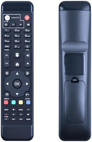 VINABTY Replacement Remote Compatible with AMIKO Receiver A4 A5 A6 A6N ...
