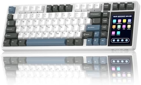 Amazon.com: Aula L99 Wireless Mechanical Keyboard with Smart Touch ...