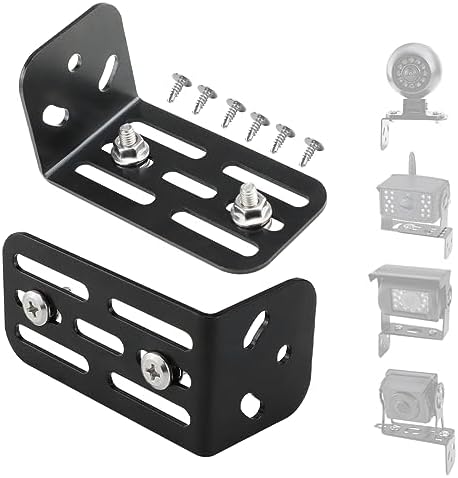Amazon.com : Universal Vehicle Iron Metal Bracket, GreenYi Adjustable L ...