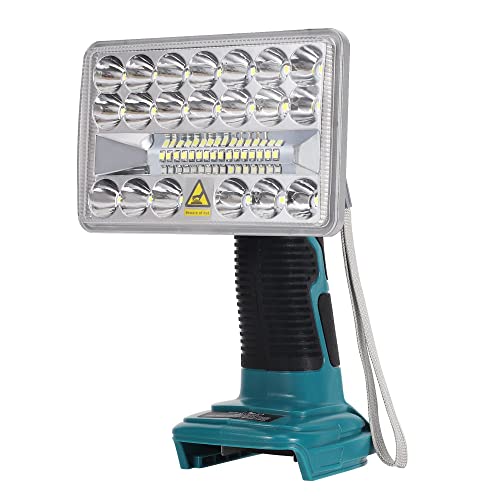 Snapklik.com : DTEZTECH 2000LM Cordless Flashlight For Makita 18V LXT ...