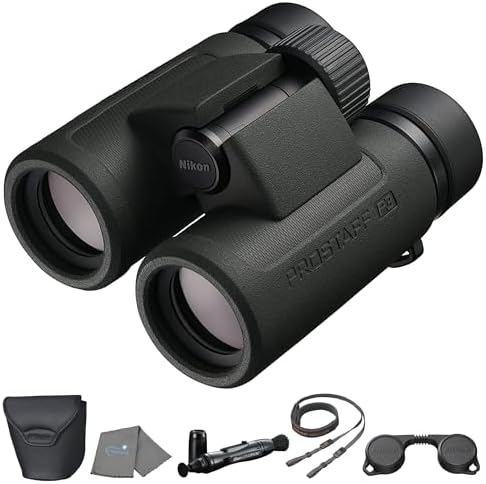 Amazon.com : Nikon PROSTAFF P3 8x30 (16774) Black Binoculars Bundle ...