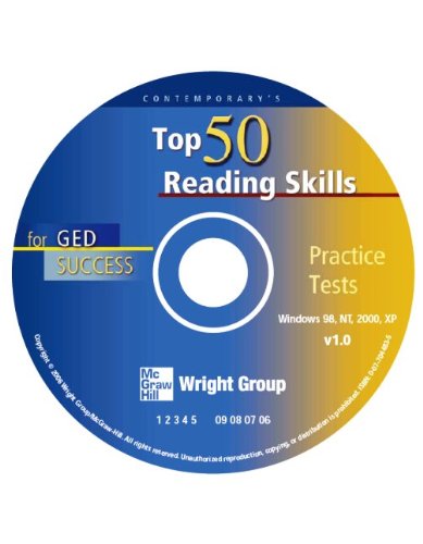 Top 50 Reading Skills for GED Success - CD-ROM Only (GED Calculators ...