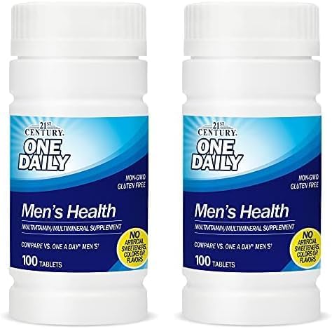 Amazon.com: 21st Century One Daily Men's Health Tablets, 100 Count ...