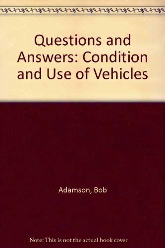 Road Transport Operation: Adamson, Bob: 9781855243187: Amazon.com: Books