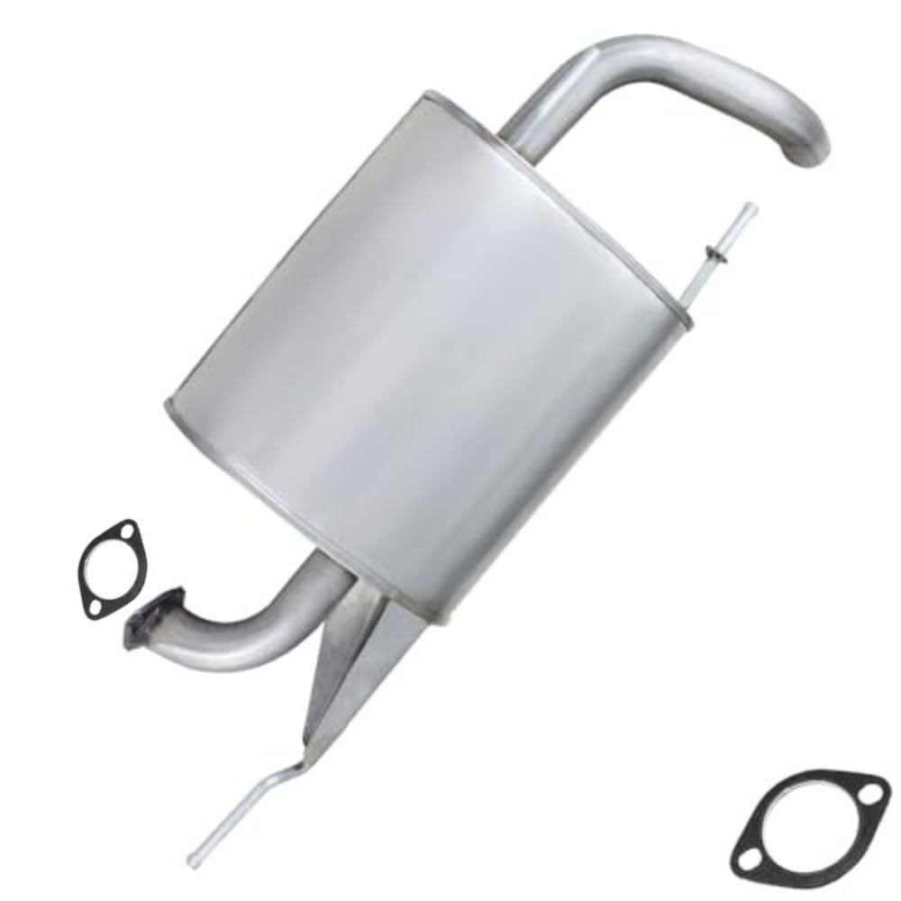 Amazon.com: Northeastern Exhaust Stainless Steel - Rear Muffler ...