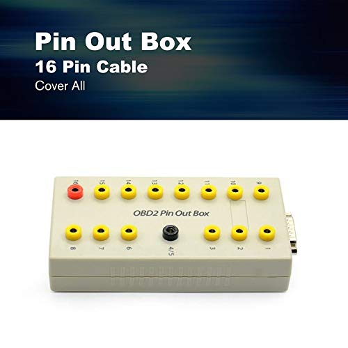 Buy HibiscusElla OBD2 Pin Out Box Breakout Tester Connector Auto ...