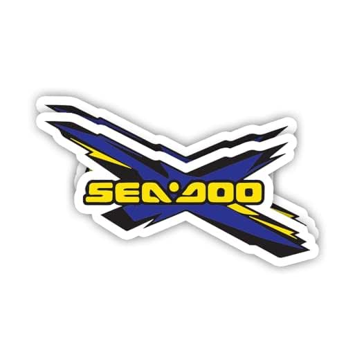 Amazon.com: 5 x 5 Inch Seadoo Boat Sticker Decal Funny Waterproof Vinyl ...