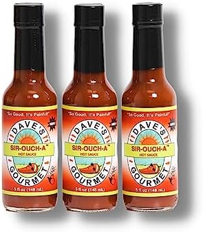 Amazon.com : Dave's Gourmet Sir Oucha Hot Sauce - Sriracha Flavored - 3 Pack : Grocery & Gourmet ...