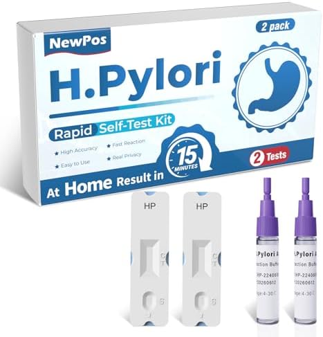 Amazon.com: H Pylori Test Kit – 2 PCS H. Pylori Test, H-Pylori Stool ...
