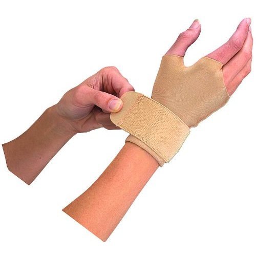 Amazon.com: Mueller Compression & Support Gloves - Beige, Medium ...