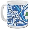 GroundDesigns Hillsborough Stadium Sheffield Mug Football Gift Map SWFC ...
