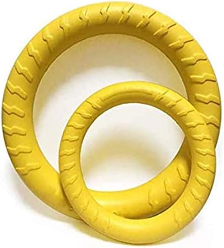 Pet Supplies : Jenaai 2 Pack Dog Toy Dog Training Ring for Outdoor ...
