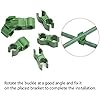 hifrom Bamboo Cane Connectors for Fruit, Plant Trellis Cane Connector ...