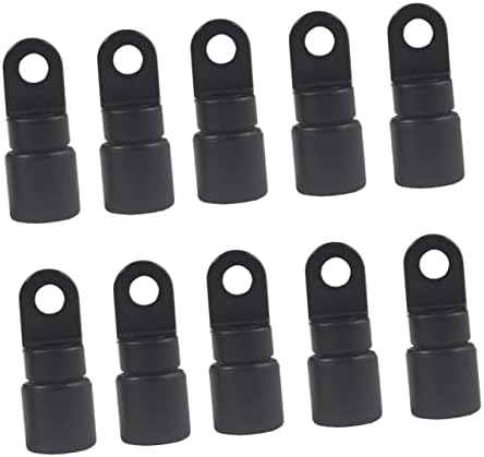 COOLHIYA 10Pcs Bungee Cord End Hooks Elastic Cord Terminal Ends for ...