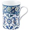 Amazon.com: Grace Teaware Bone China Coffee Tea Mugs 9-Ounce, Set of 4 ...