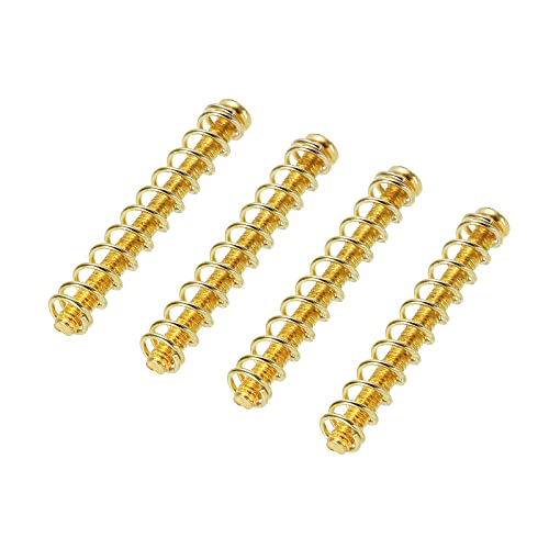PATIKIL Guitar Pickguard Mounting Screws with Spring M2.5x32mm Thread ...