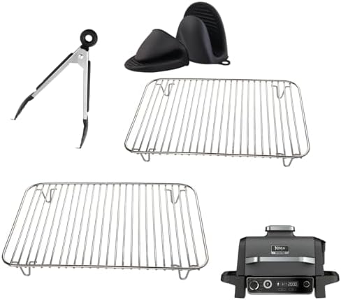 Amazon.com : SafBbcue Smoke Rack for Ninja OO101 8 in 1 Outdoor ...
