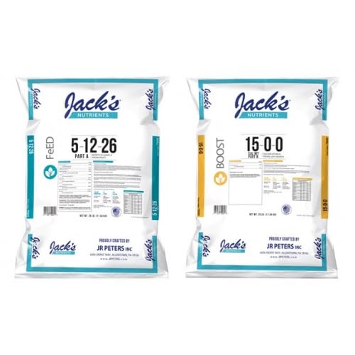 Amazon.com : Jack's Part A + Part B Fertilizers, 25lb Bags (One of Each ...
