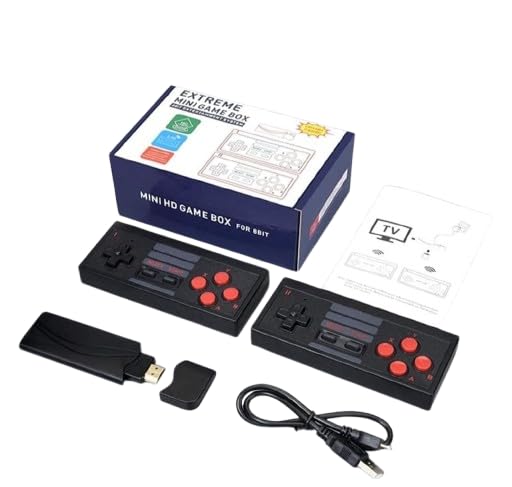 Buy Extreme Mini HD Game Box – Classic 8-Bit Console with Wireless ...
