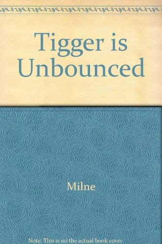 Amazon | Tigger is Unbounced | Milne, A.A. | Children's Books