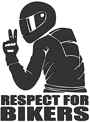 Amazon.com - LWL Design Custom Decal for Respect Biker Vinyl Die Cut ...