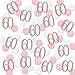 Amazon.com: Rose Gold 60 Confetti, 60th Glitter Birthday Number ...