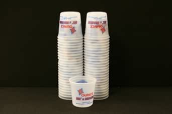 Amazon.com: Fiberlay, Inc. 6 Oz Plastic Cups 50 Pack : Health & Household