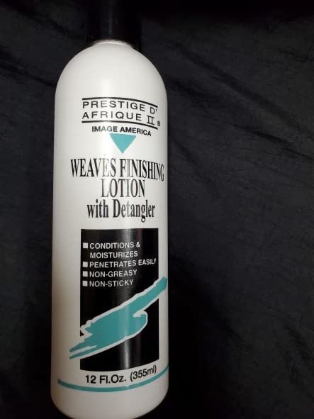 Amazon.com: Weave Finishing Lotion with Detangler : Beauty & Personal Care