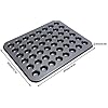 Amazon.com: 48‑Cup Non‑Stick Carbon Steel Mini Round Cupcake Pan Tray ...