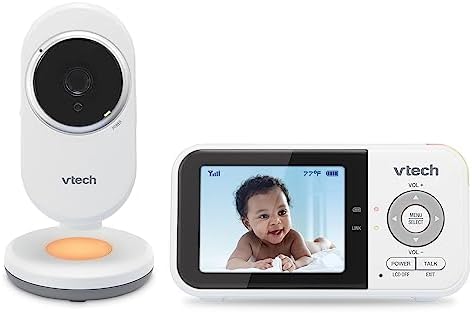 VTech VM3254 Full 2.8inch Colour Video Baby Monitor Night Light ...