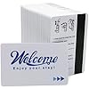 Gialer 250 Pack Hotel & Motel Key Cards Welcome Enjoy Your Stay Card ...