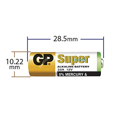 GP High Voltage 23A Pack Of 12V Alkaline Battery High, 53% OFF