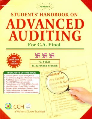 Buy Paduka's Students Handbook on Advanced Auditing - CA Final Book Online at Low Prices in ...