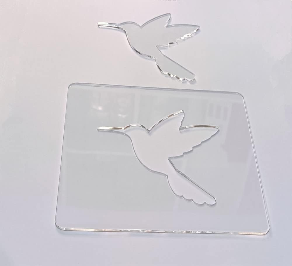 Amazon.com: Humming Bird Router Template, Clear Acrylic Template ...