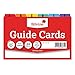 Silvine 8x5" Guide Cards in plain white, Tabbed A-Z. Ref 885 (203 x ...