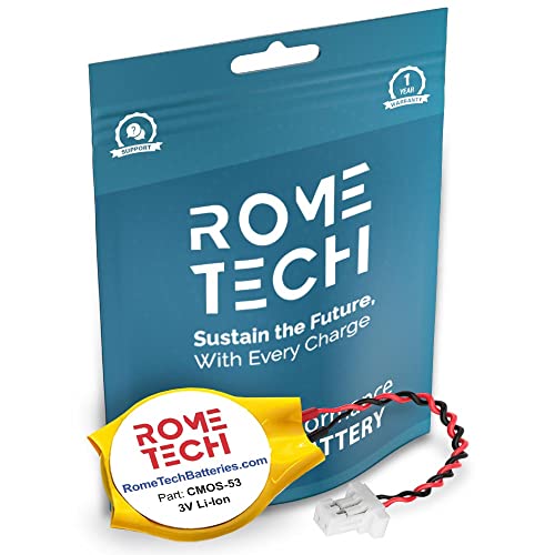 Rome Tech CR2032 CMOS BIOS Battery for Dell Inspiron 15 Gaming 5577 ...