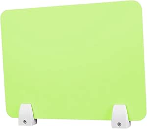 Milageto Desktop Partition Board Tabletop Screen Desk Divider Green ...