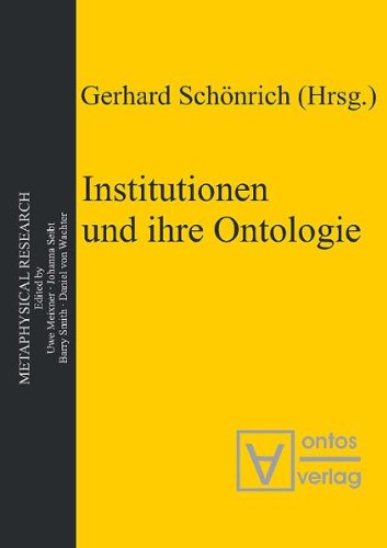 Amazon.co.jp: Institutionen und ihre Ontologie : Meixner, Uwe, Seibt ...