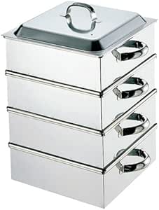 Amazon.com: EBM Commercial Electromagnetic Square Steamer (Regular Type ...