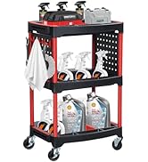 Amazon.com: YITAHOME Auto Detailing Cart with Wheels, 3 Tier Rolling ...