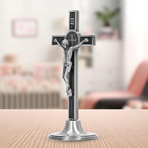 Jeanoko Crucifix Wall Cross, Beautiful Standing Catholic Crucifix for ...