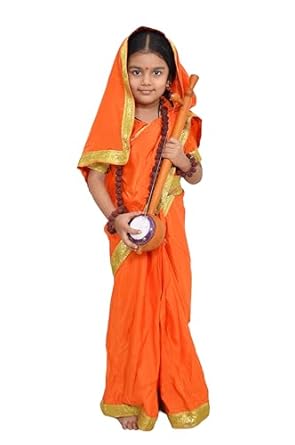 Buy SHIV VESH BHUSHA Meera Bai Costume for Kids | Traditional Readymade ...