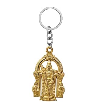 M Men Style Lord Murugan Vel Metal Double-Sided Keychain | Subramanya ...